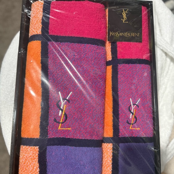 Yves Saint Laurent | Accessories | Yves Saint Laurent Towel Set | Poshmark